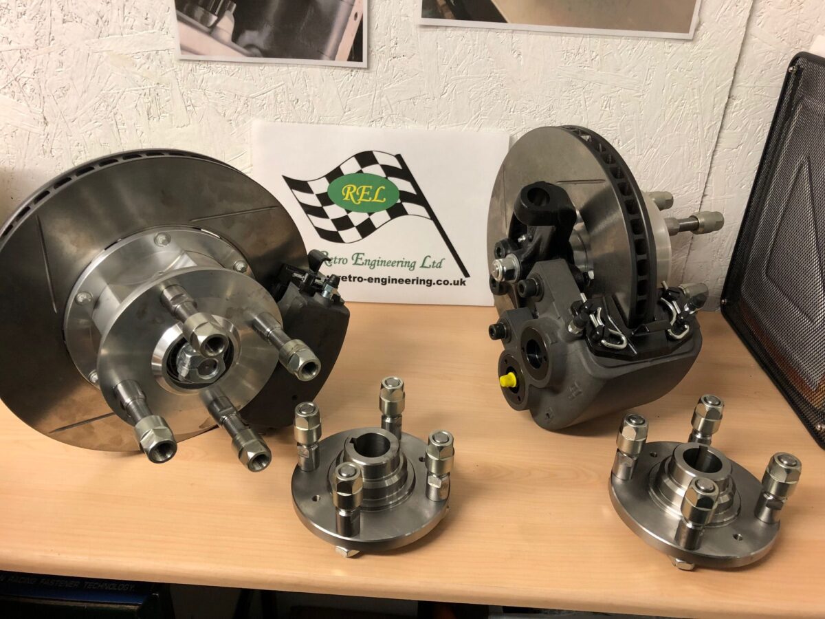 Competition rear axle hubs – Retro Engineering