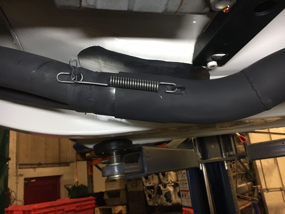 Exhaust section retaining spring – sold individually – Retro Engineering