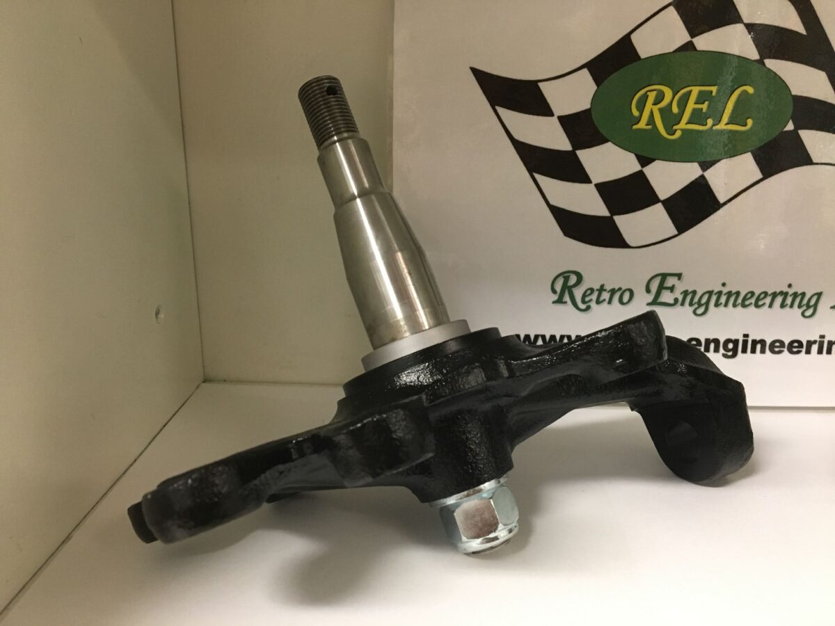 Hub carrier with heavy duty stub axle – pair – Retro Engineering