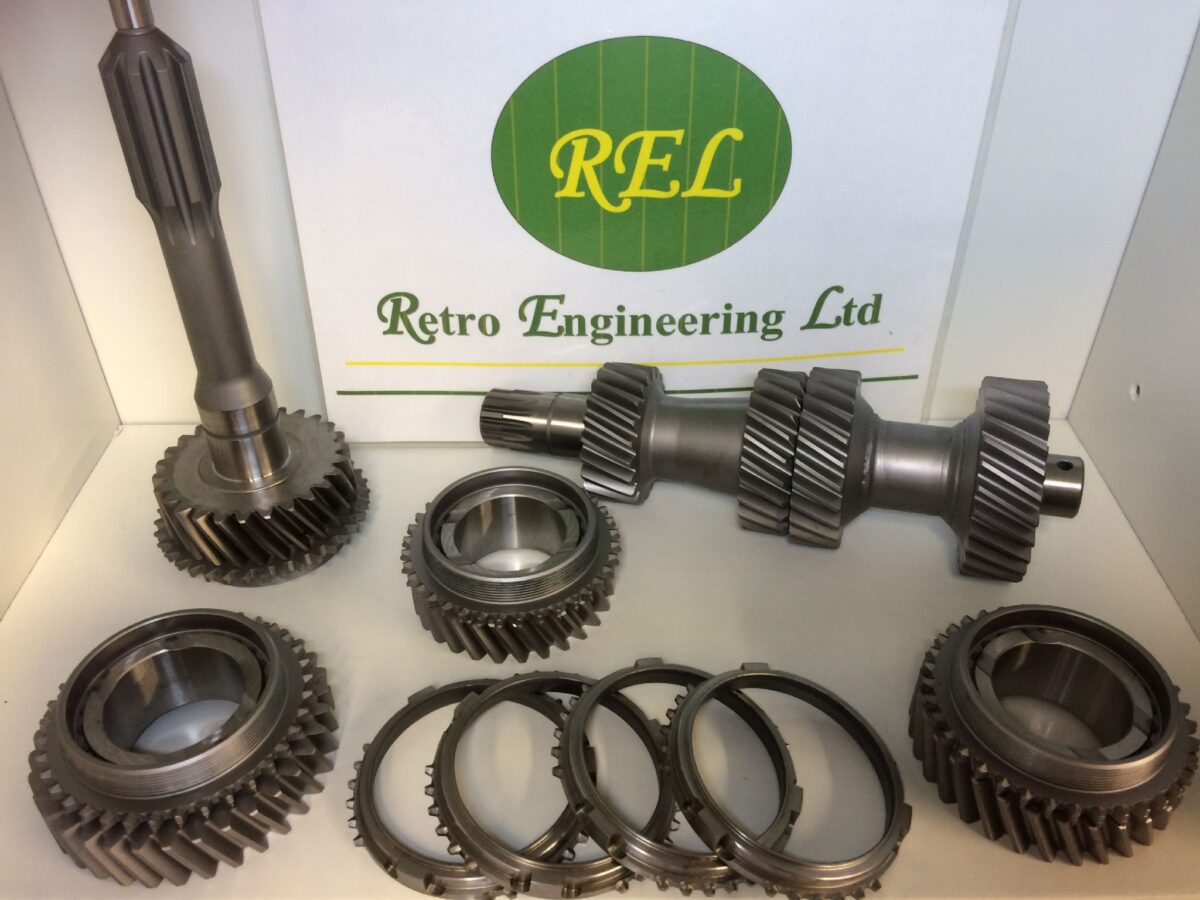Motorsport Gear Set, helical, close ratio, synchro – Retro Engineering