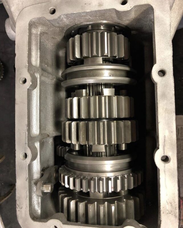 Non Overdrive close ratio straight cut Dog gearbox – Retro Engineering